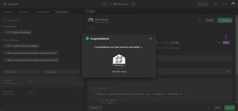 Vishal Panwar On Linkedin Leetcode 😊