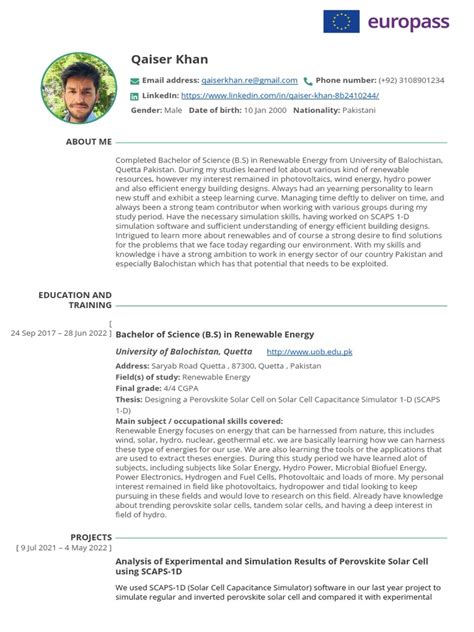 Cv Qaiser Khan 1 Pdf