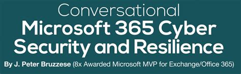 Conversational Geek Ebook Microsoft 365 Cyber Security And Resilience