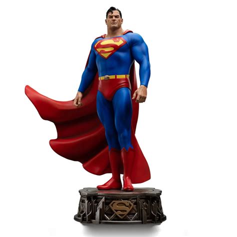 Superman Dc Trinity Legacy Replica 14 Statue By Iron Studios