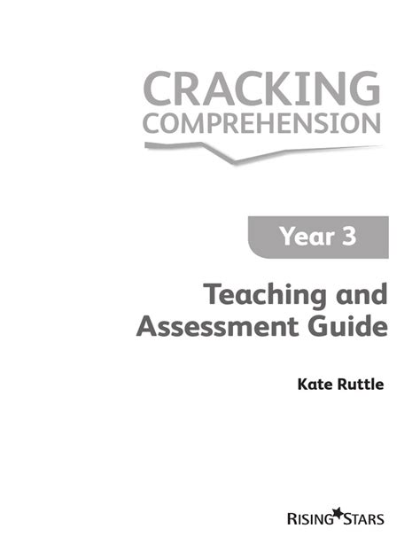 Cracking Comprehension Y3 Answers 1587387091 Pdf Reading