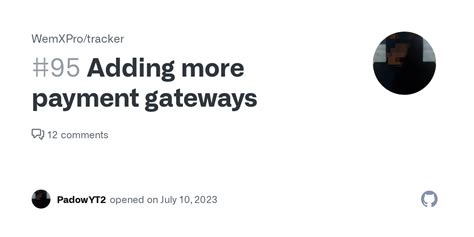 Adding More Payment Gateways · Issue 95 · Wemxprotracker · Github