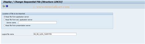 OL SAP Tcode Display Change LDK Stock