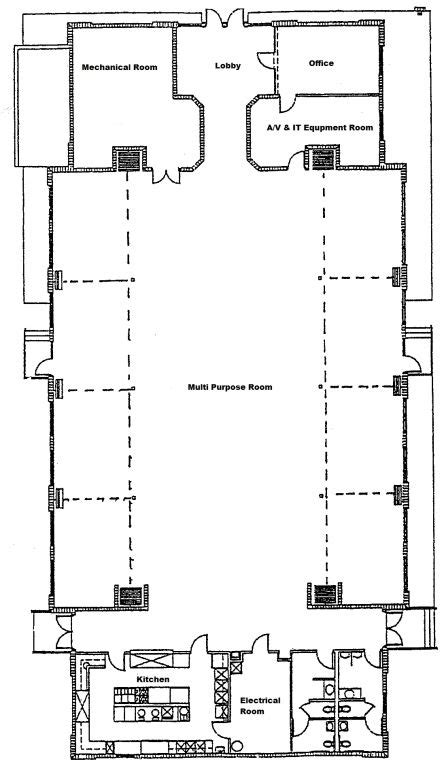 Function Hall Floor Plan