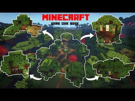 Dark Oak Tree Minecraft
