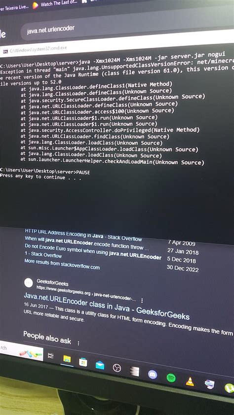 Can Somebody Help Me Here I Think It Got Something To Do With Java