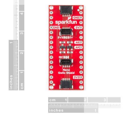 SparkFun Shield Qwiic para Arduino Nano Comunicação Arduino PTR