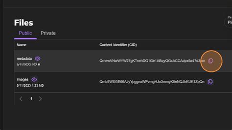Uploading Files To Ipfs Using Pinata Conflux Documentation