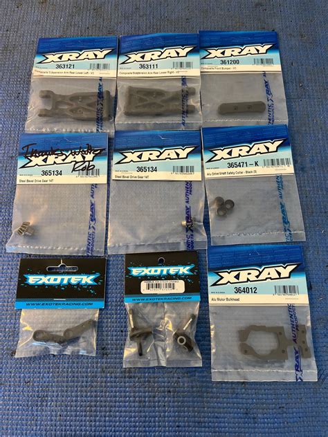 Older Xray Xb Parts Lot NIP R C Tech Forums