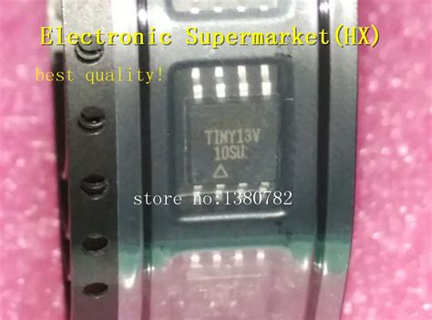 Free Shipping 50pcs Lots Attiny13v 10su Attiny13v Attiny13 Sop 8 New