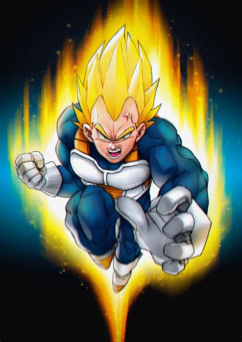 Ssj Vegeta By Gintijd On Deviantart