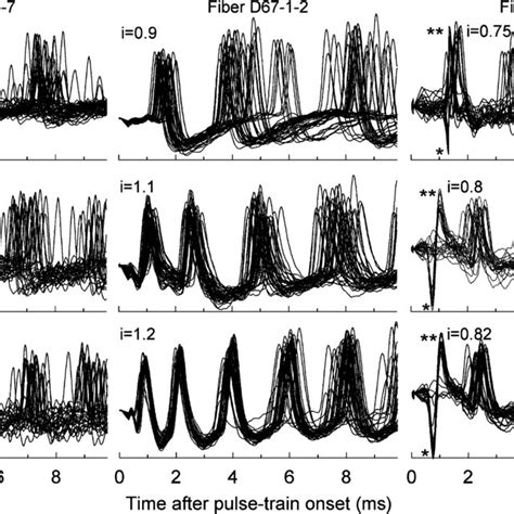 the effect of pulse rate and response rate on first spike latency mean