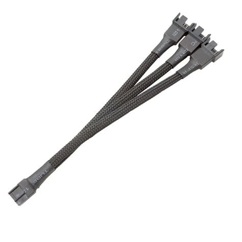 Разветвитель на 3 вентилятора / кулера, с 4 pin на 4 pin, удлинитель ...