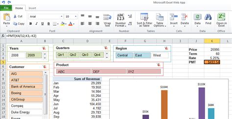 Excel Edit Your Excel Workbooks On The Web Excel Articles