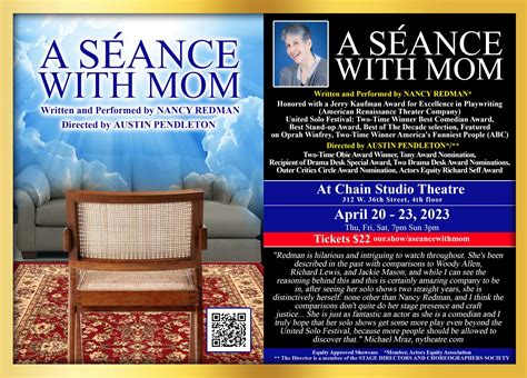 Rental A SÉance With Mom 4th Floor — Chain Theatre