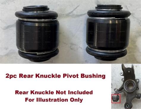 2pcset Rear Knuckle Pivot Bushings Fits For Lexus Ls400 1990 96 97 98