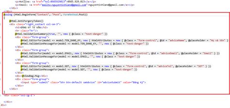 Asp Net Display ErrorMessages When Use Html Action Stack Overflow