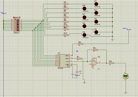 Teknik Elektro Rangkaian Dac 0808