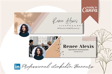 Editable Linkedin Header Canva Templates For Creatives Linkedin Banner