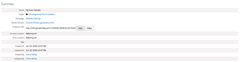 how to create pardot form handlers step 2 jenna molby