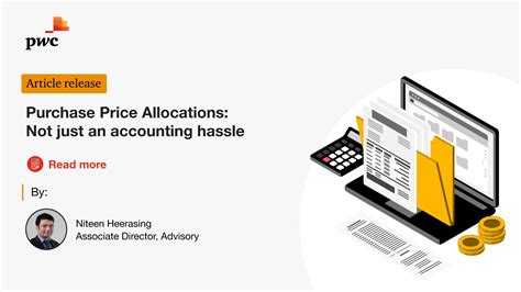 Purchase Price Allocations Not Just An Accounting Hassle