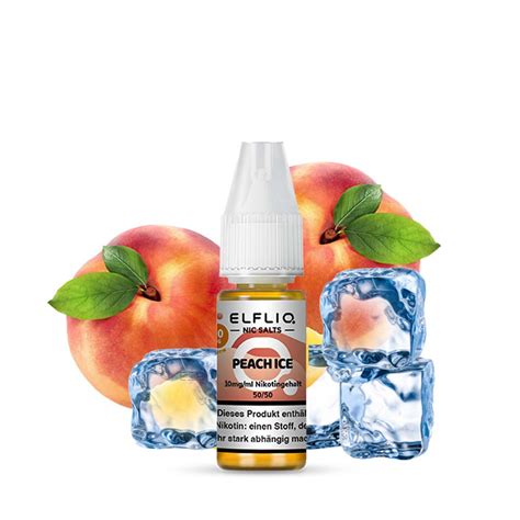 Buy Elfbar Elf Liq Peach Ice Nic Salt Vapstore®