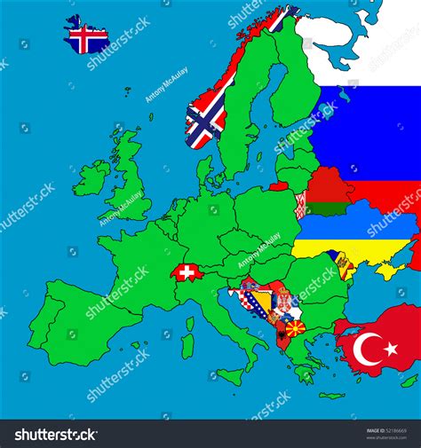 Non Eu Countries In Europe Map