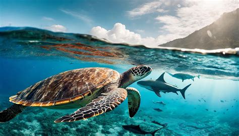 Download Ai Generated Turtle Sea Turtle Royalty Free Stock