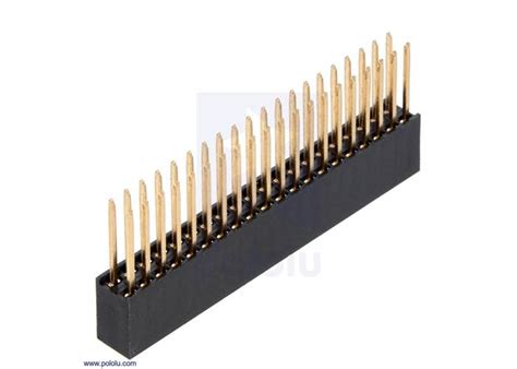 stackable 0 100″ female header 2x20 pin straight
