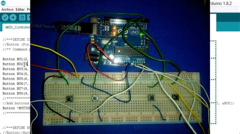 01 ARDUINO UNO CONTROLADOR DJ básico MIDI USB HairlessMidi LoopMidi VIRTUAL DJ 7 8