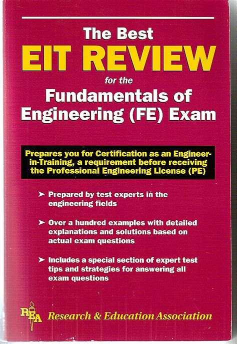 The Best Eit Review For The Fundamentals Of Engineering Fe