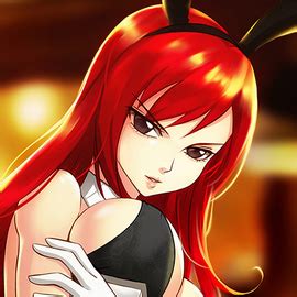 Bunny Erza By Estherfanworld On Newgrounds