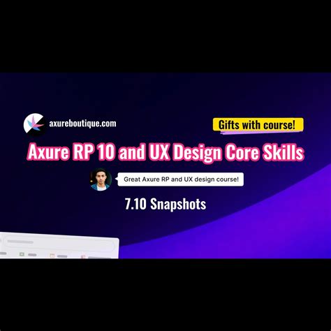 Axure Rp 10 And Ux Design Core Skills Course 710 Snapshots