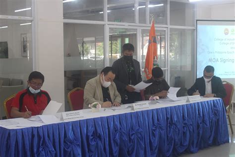 Chmsc Signs Memorandum Of Agreement With Opec Carlos Hilado Memorial State University