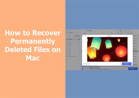 5 Tips How To Recover Deleted Files On Mac Updated In 2023 Easeus