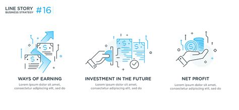 비즈니스 컨셉 일러스트 개념의 집합입니다 워크플로 성장 그래픽 비즈니스 개발 이정표 스타트업 선형 그림 아이콘 인포 그래픽입니다 랜딩 페이지 사이트 인쇄 포스터입니다 라인