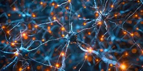 Premium Photo The Mesmerizing Firing Of Neural Network Connections In The Brain Concept