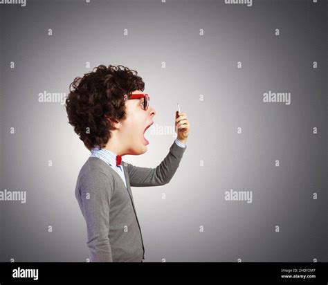 Shouting Mobile Nerd Scream Screaming Shout Mobiles Nerds Swot