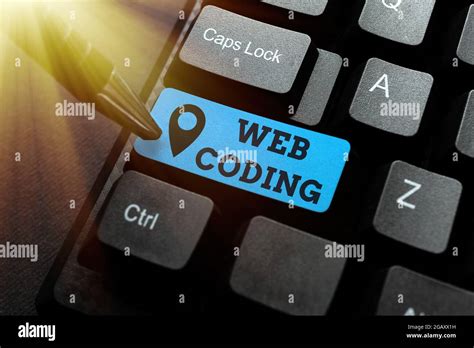 conceptual display web coding business overview a system of symbols and rules used to represent