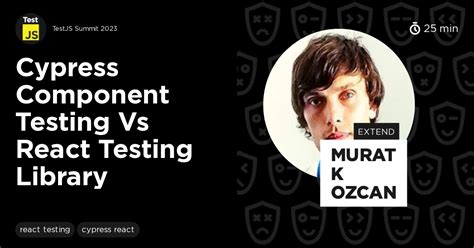 Cypress Component Testing Vs React Testing Library By Murat K Ozcan