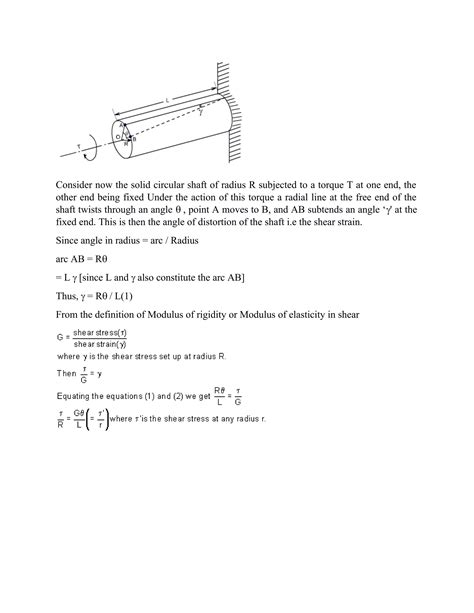 Torsion Of Circular Shafts Pdf