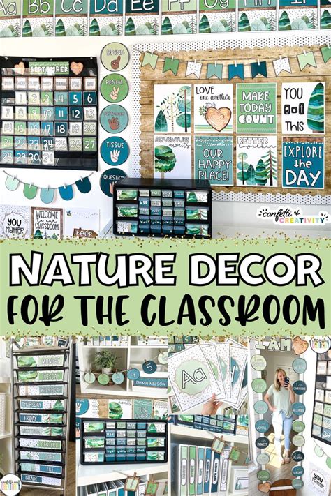 Nature Classroom Decor Bundle Nature Classroom Theme Classroom Decor
