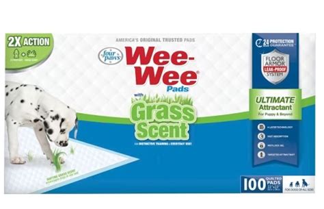 Wee Wee Pads W Grass Scent