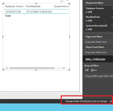 solved re cannot load model with direct query and azure