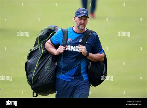 New Zealand Team Attends Practice Session At Sher E Bangla National