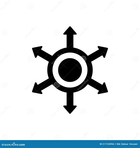Decentralization Icon Decentralized System Concept Symbol Desig Vector