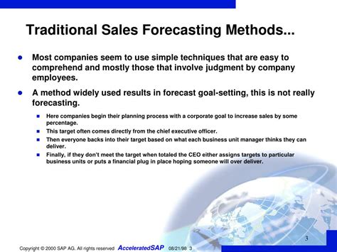Ppt Sap Apo Demand Planning Forecast Techniques Powerpoint Presentation Id 4495446