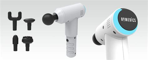 Homedics Massage Gun Handheld Physiotherapy Massager Deep Tissue