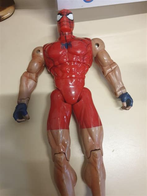 This Buff Spider Man Is The Greatest Thing To Have Ever Graced My Workplace Crappyoffbrands