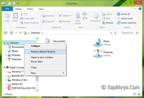 FIX Library MS Is No Longer Working In Windows 10 8 7